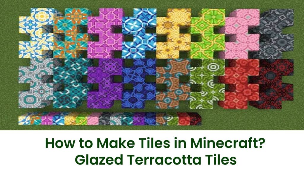 Minecraft Glazed Terracotta Floor